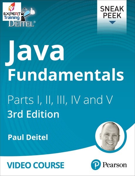 Java Programming Fundamentals with Paul Deitel