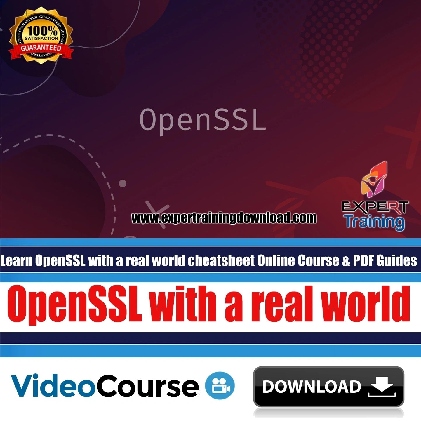 Learn OpenSSL with a real world cheatsheet Online Course