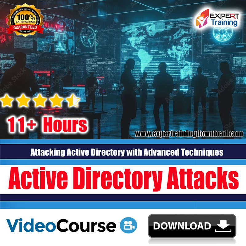 Attacking and Defending Active Directory Course & PDF Guides - Expert Training