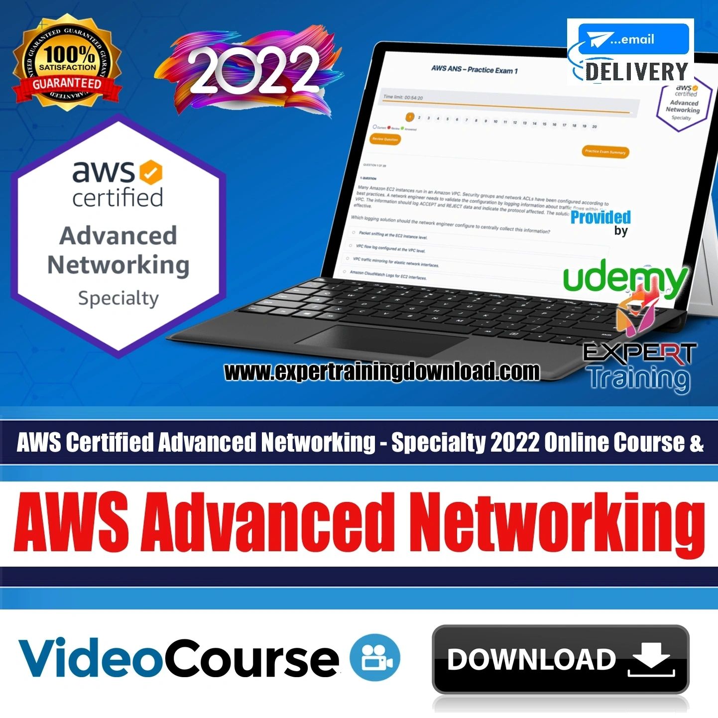 AWS Certified Advanced Networking Specialty Course & Guides - Expert ...
