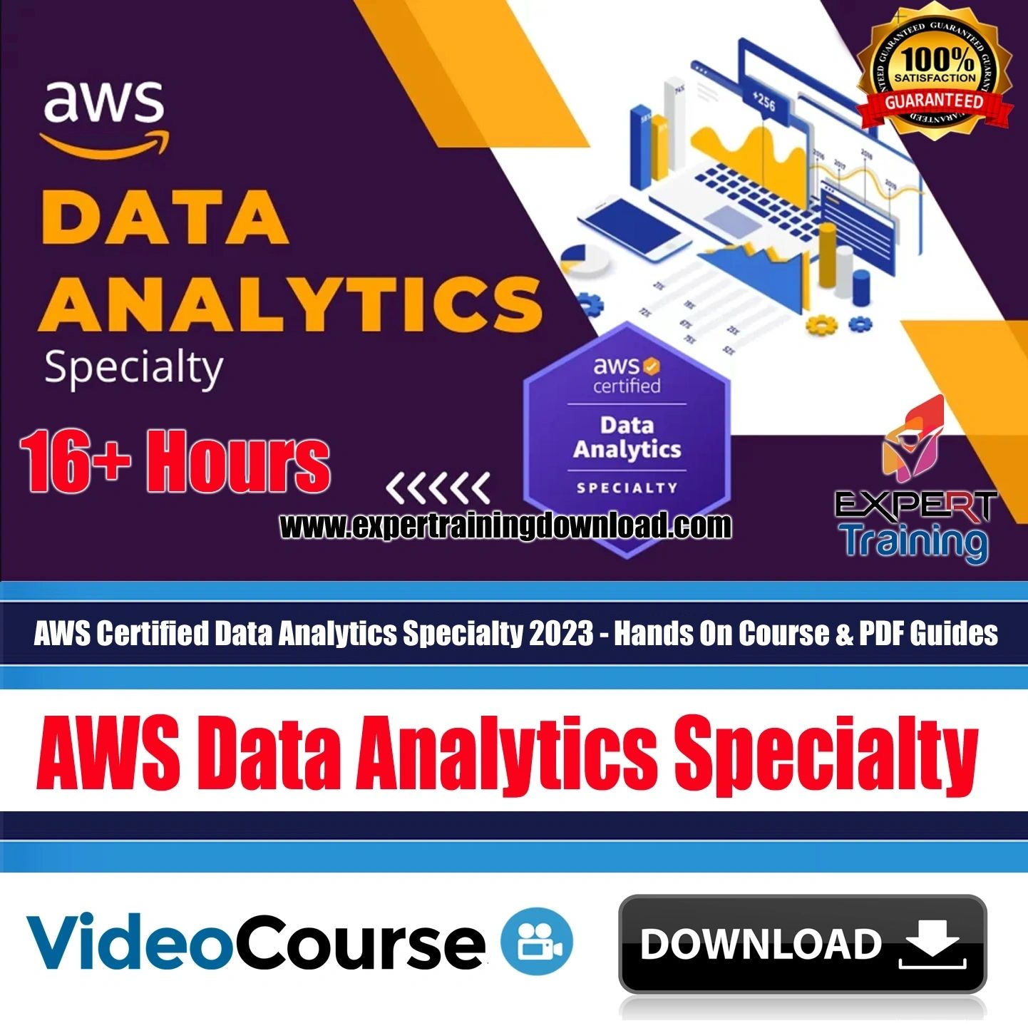 AWS Certified Data Analytics Specialty 2023 - Hands On 16+ Hours Course ...