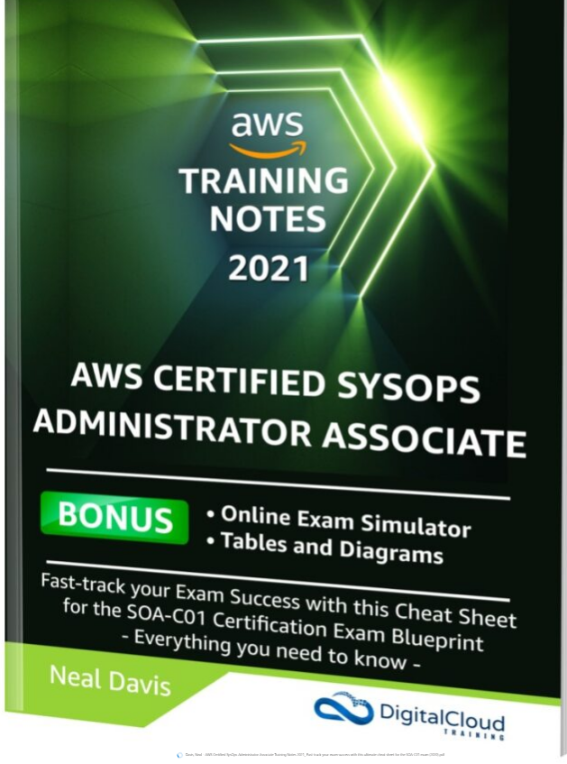 AWS Certified SysOps Administrator Associate Training Notes 2021_ Fast ...