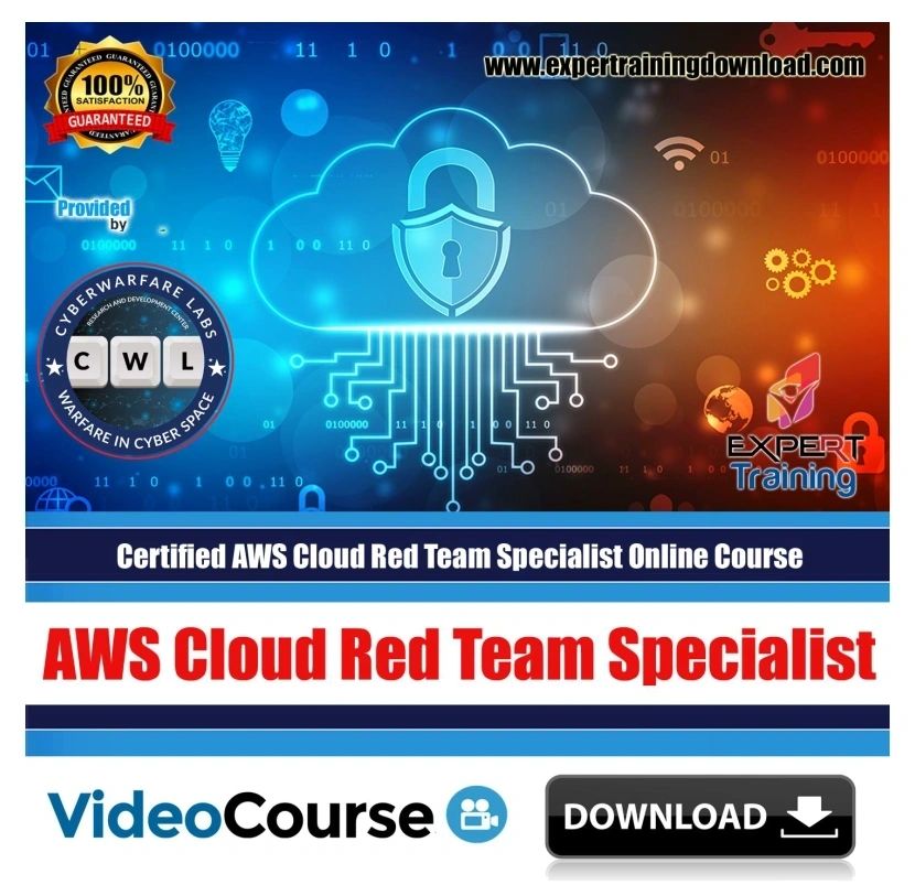 Certified AWS Cloud Red Team Specialist [CARTS] Online Course - Expert Training
