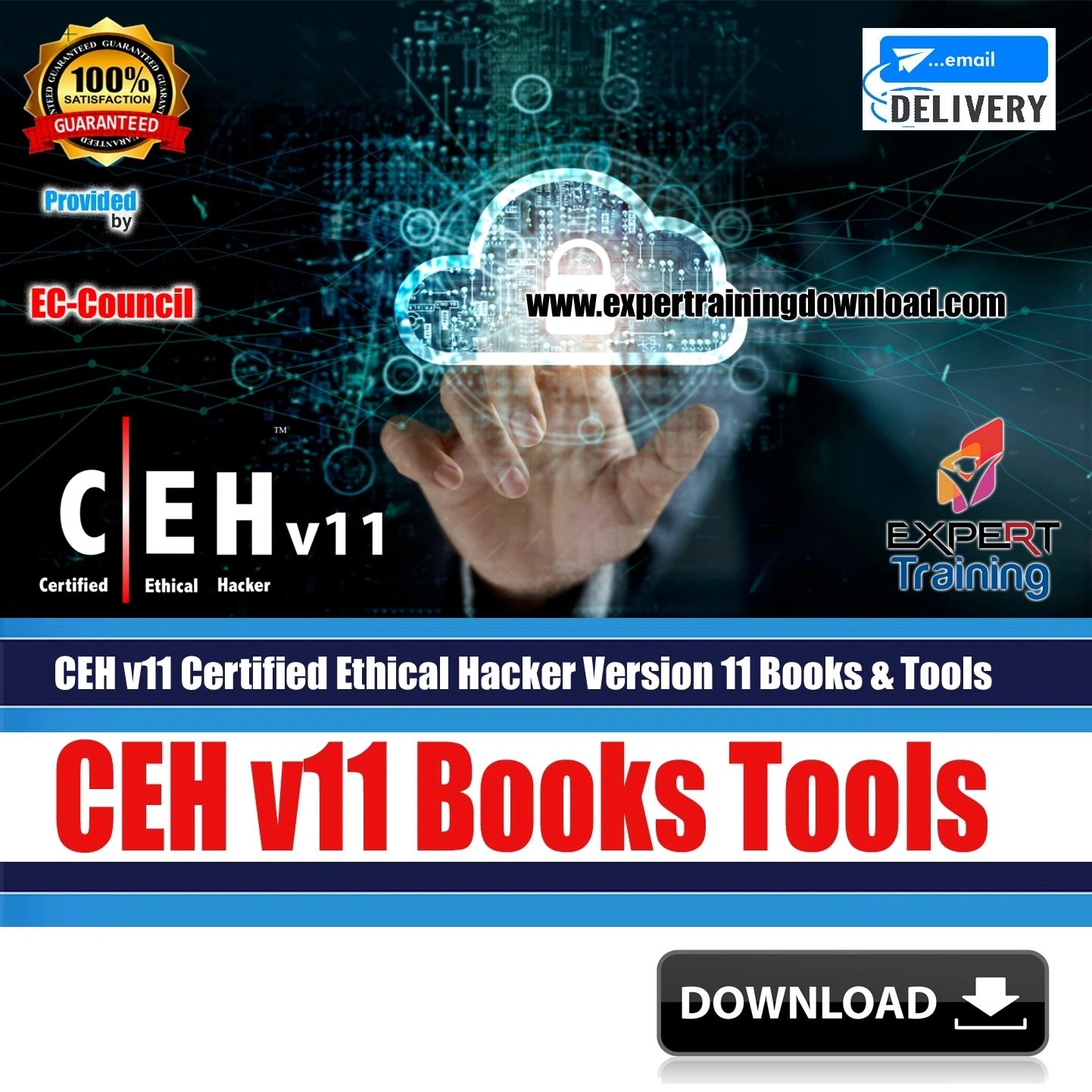 CERTIFIED ETHICAL HACKER v11 (CEH Exam 312-50)CEHv11 LAB Guide & TOOLS - Expert Training