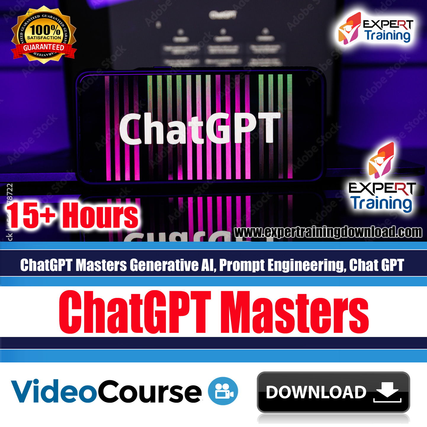 ChatGPT Mastery Generative AI, Prompt Engineering, Chat GPT - Expert Training