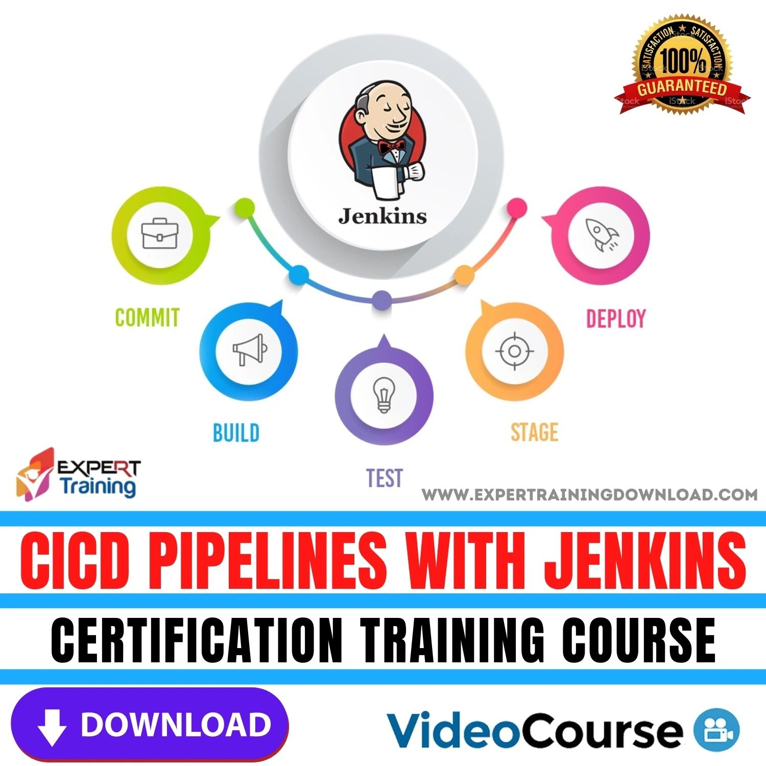 CICD Pipelines with Jenkins Certification Training Course - Expert Training