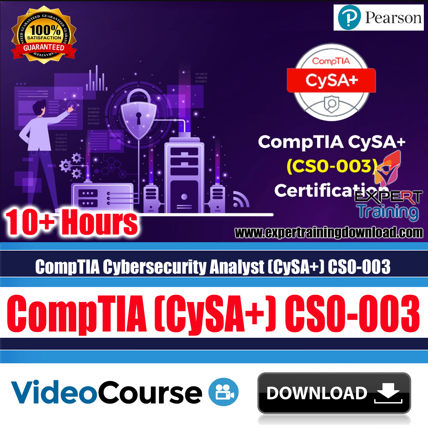 CompTIA CySA+ (CS0-001) Course & PDF Guides - Expert Training