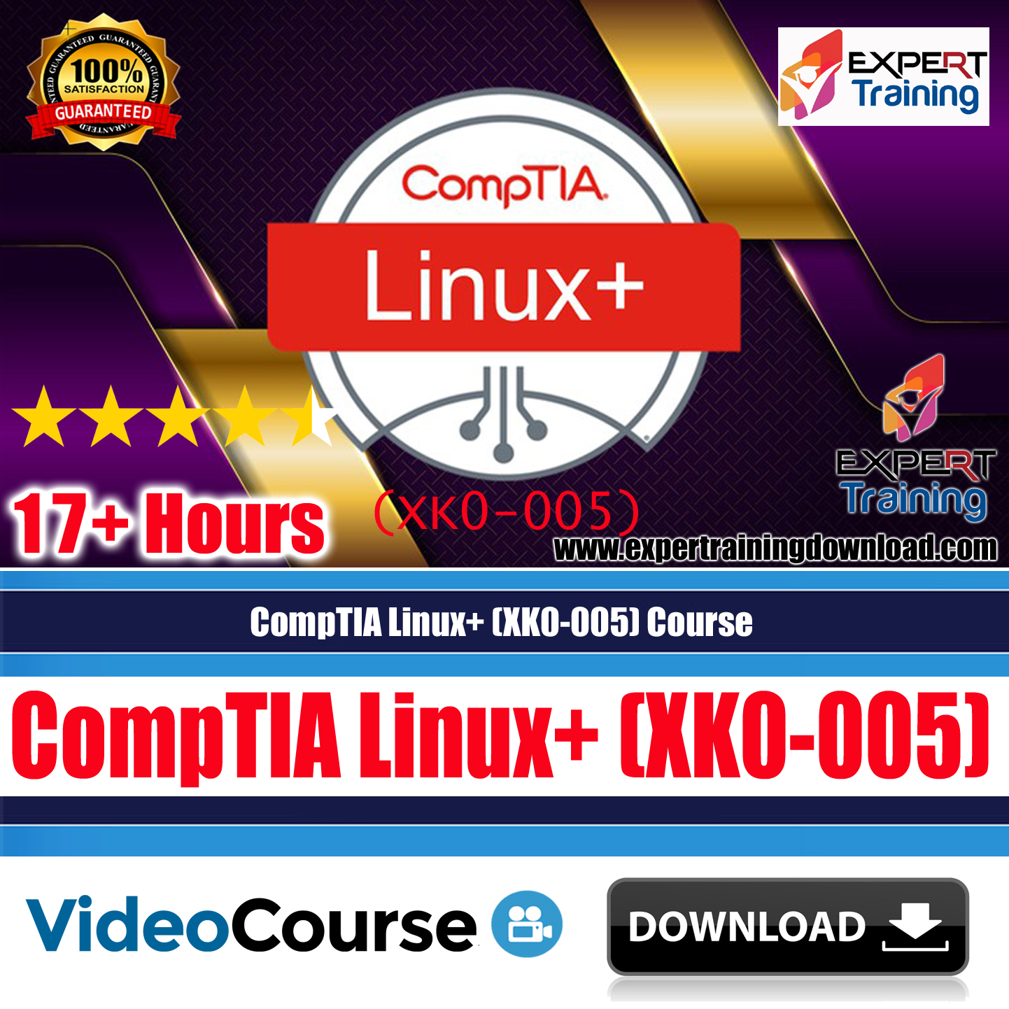CompTIA Linux+ (XK0-005) Complete Course - Expert Training