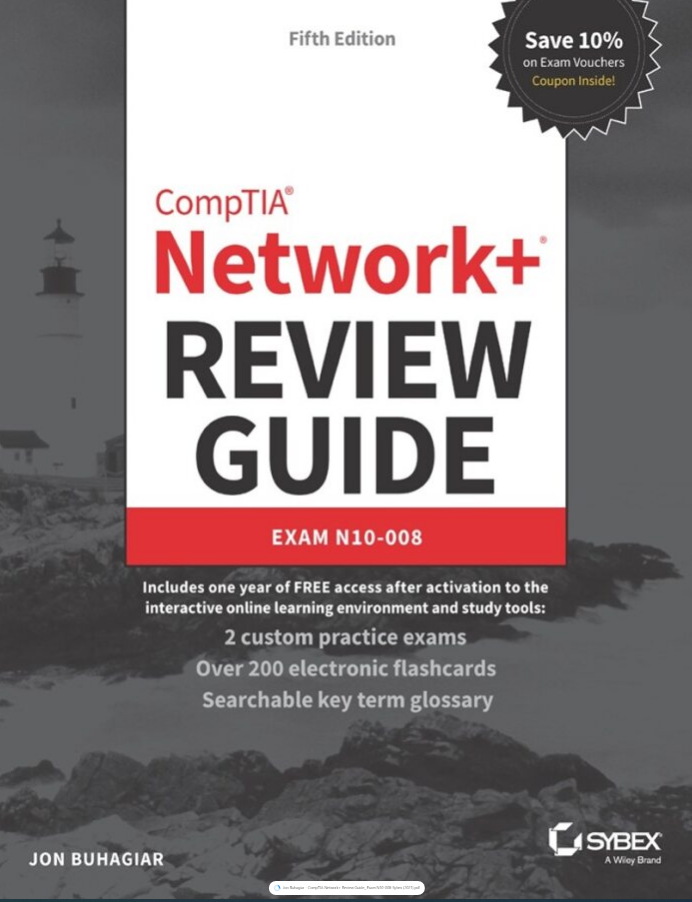 CompTIA Network+ Review Guide: Exam N10-008 5th Edition - Expert Training