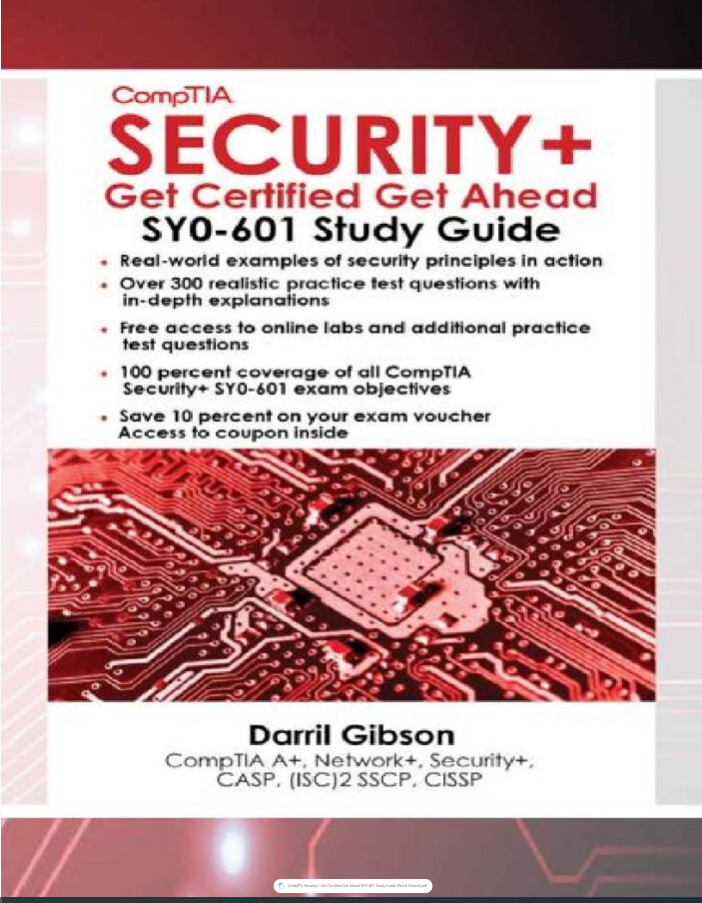 CompTIA Security+ Get Certified Get Ahead SY0-601 Study Guide - Expert ...