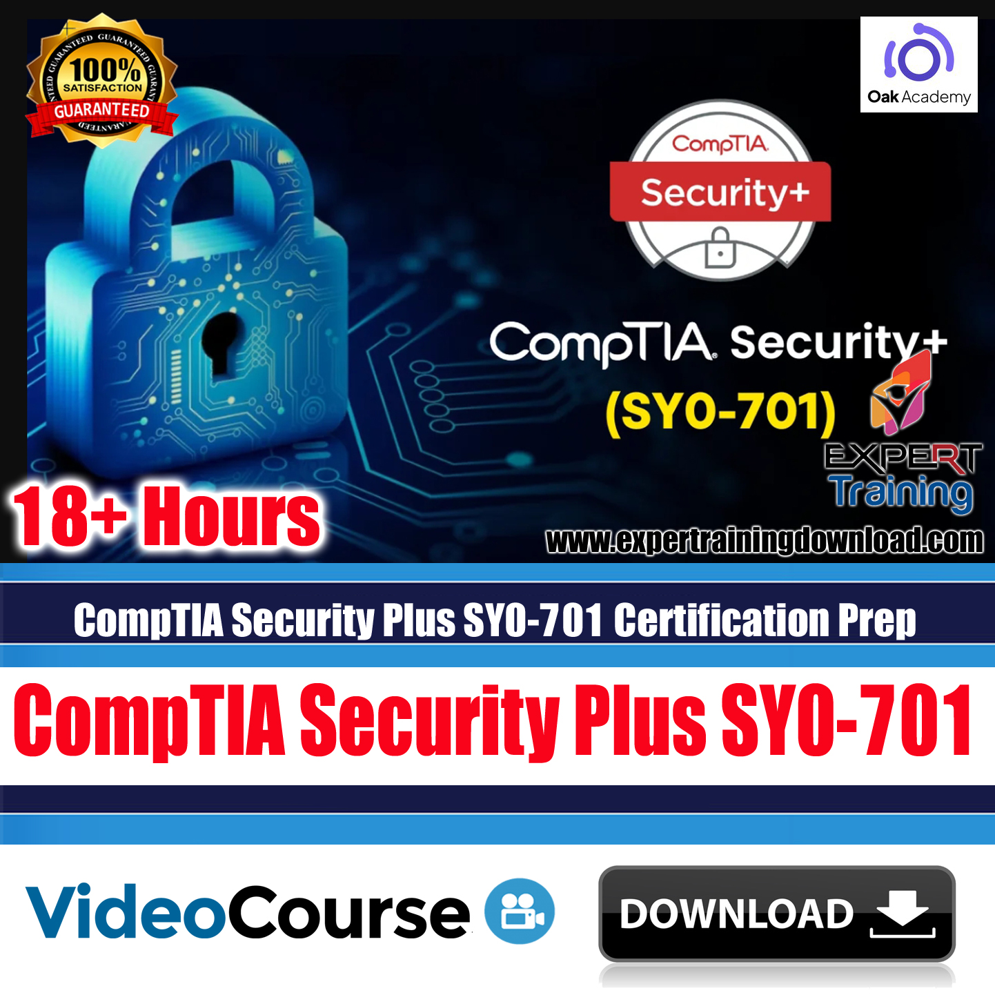 CompTIA Security+ (SY0-601) Complete Course & PDF Guides - Expert Training