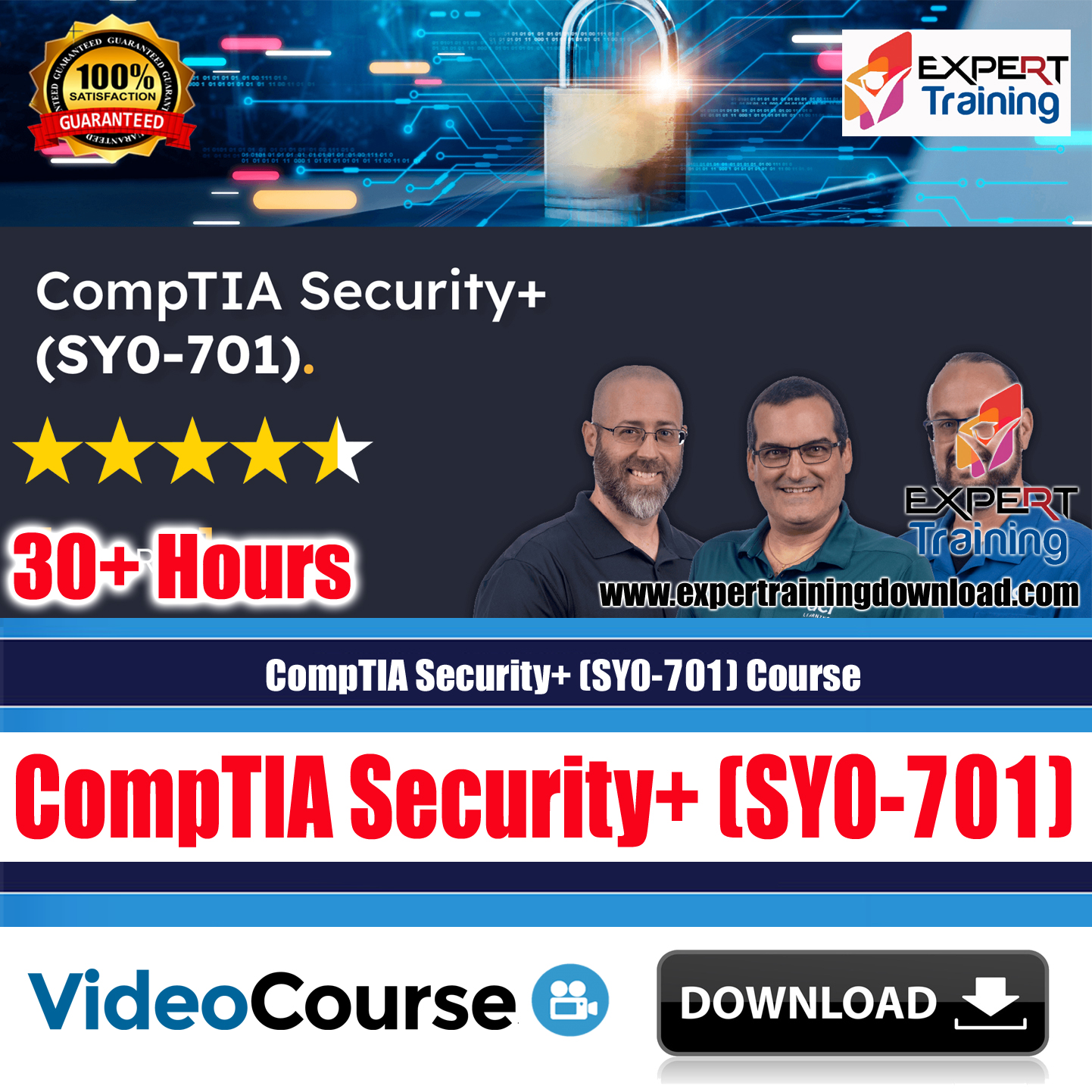 CompTIA Security+ (SY0-701) Complete Course - Expert Training