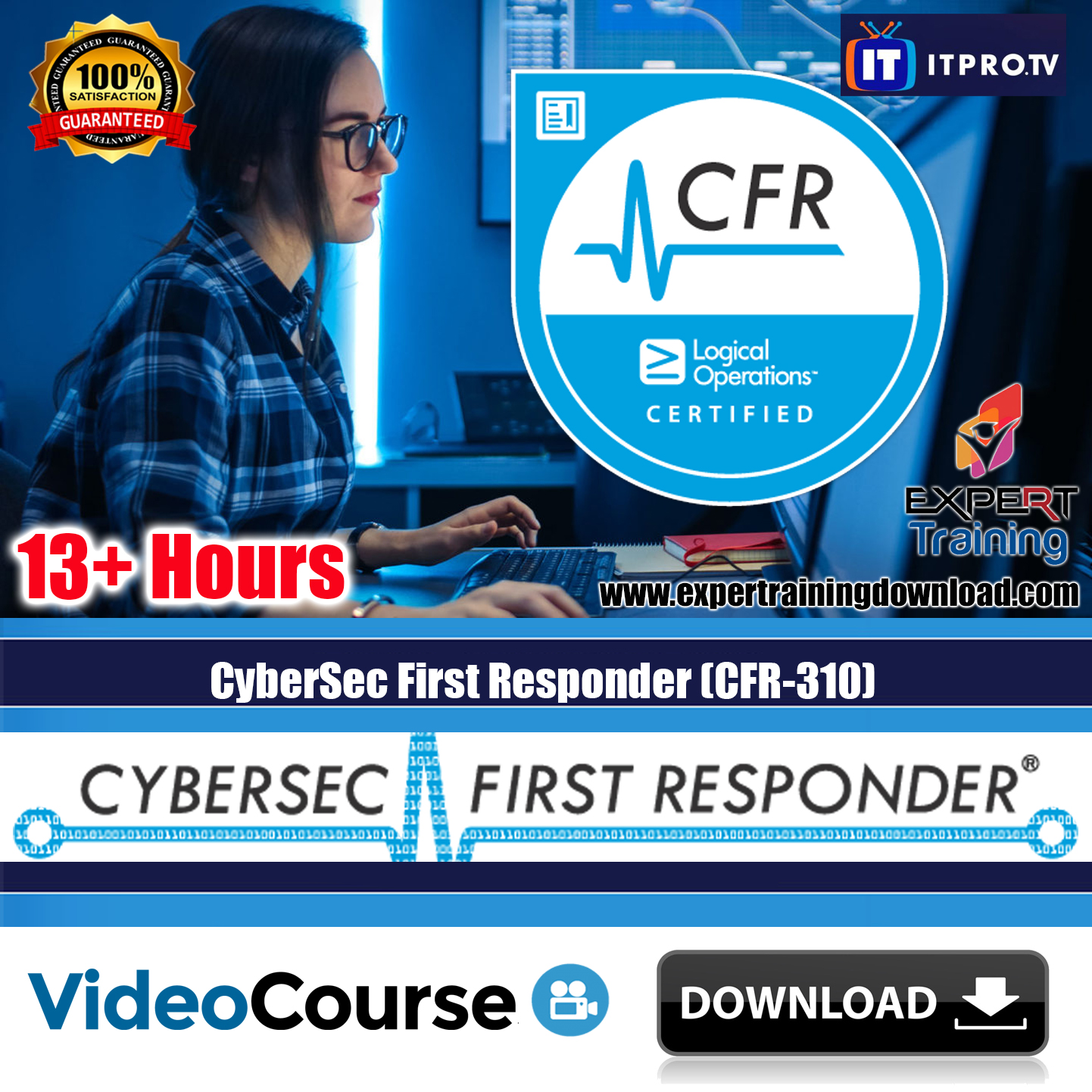 CyberSec First Responder (CFR-310) - Expert Training