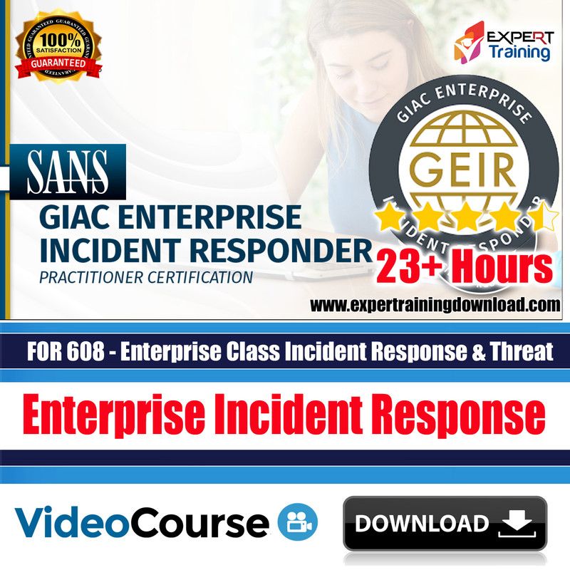 CyberSec First Responder (CFR-310) - Expert Training