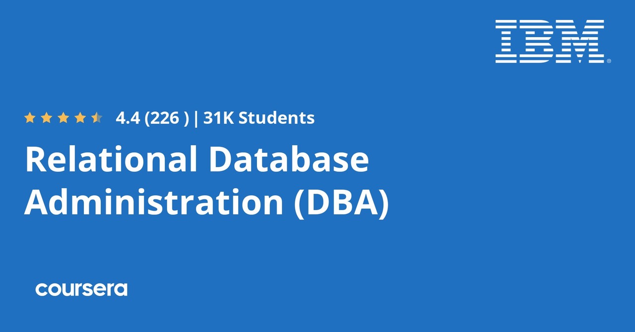 Database Integration & Management (2025) - Coursera - Expert Training