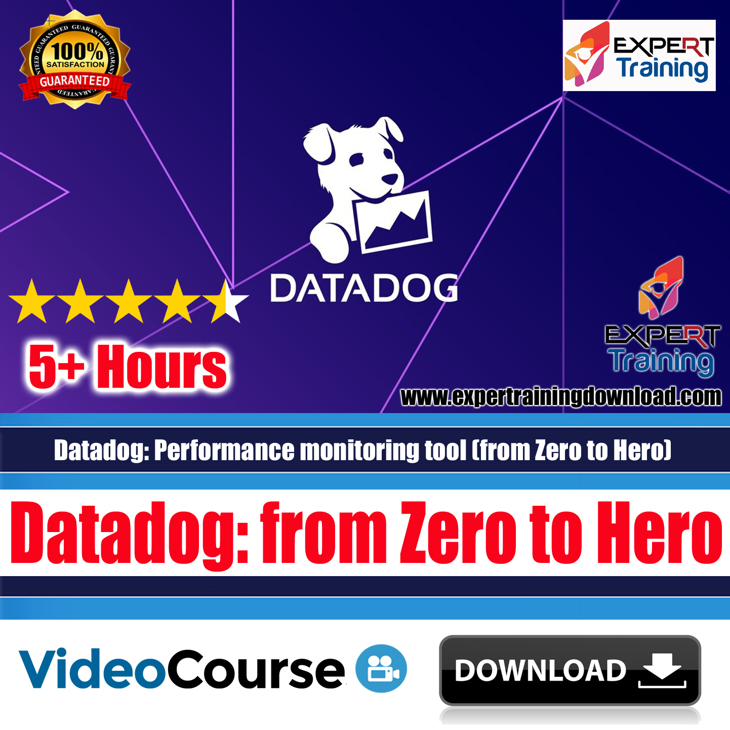 Datadog: Performance monitoring tool (from Zero to Hero) - Expert Training
