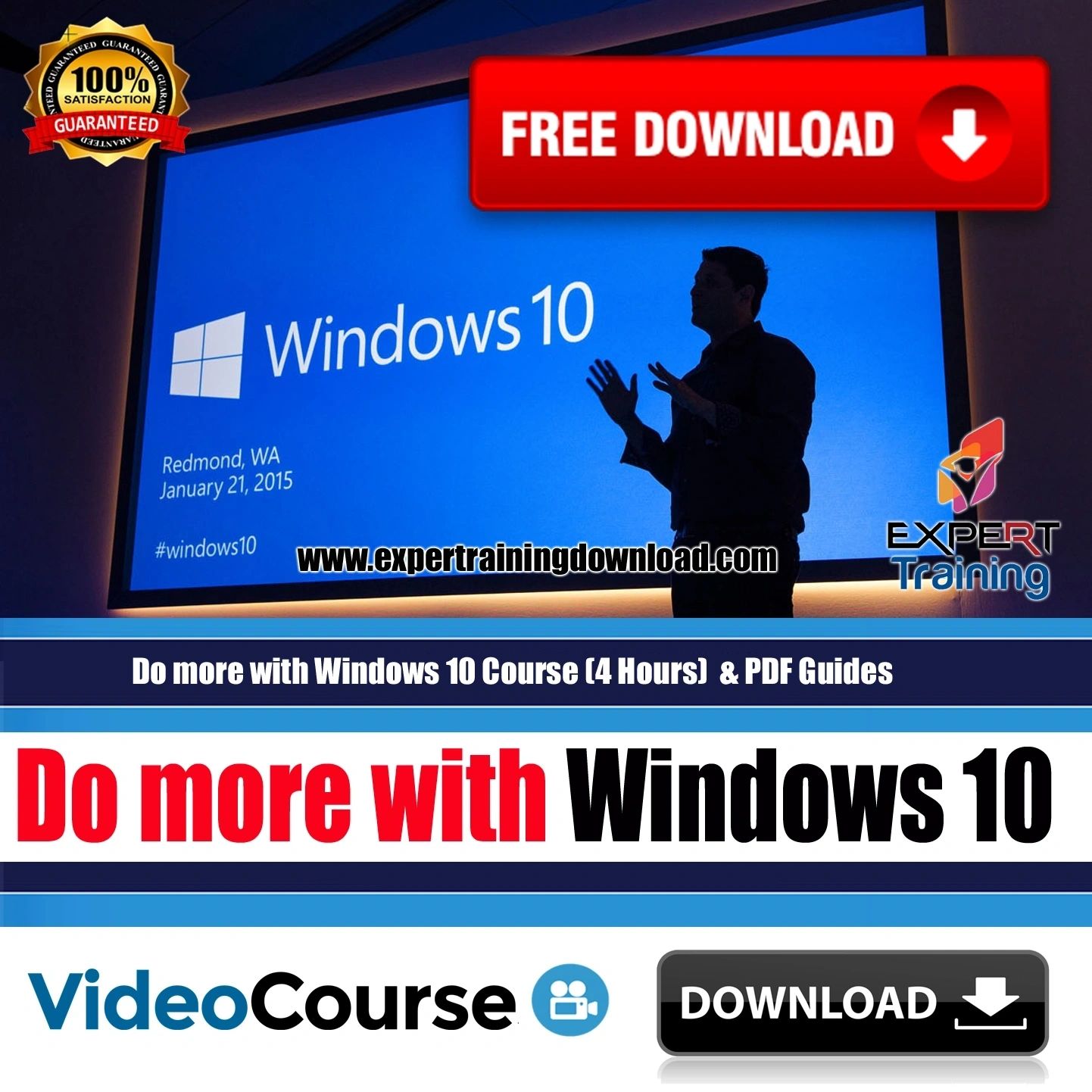 Do more with Windows 10 Course (4 Hours) - Expert Training