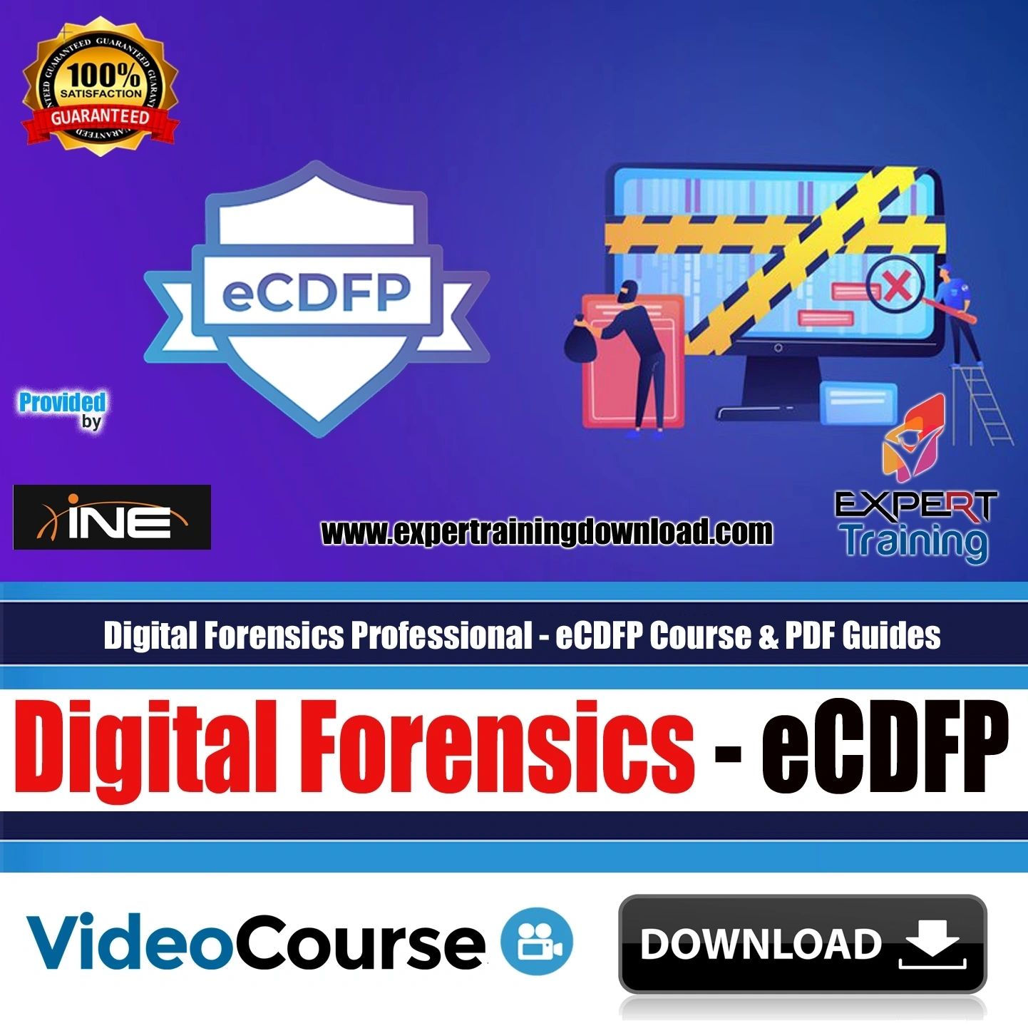 eCDFP - Digital Forensics Professional Course & PDF Guides - Expert Training