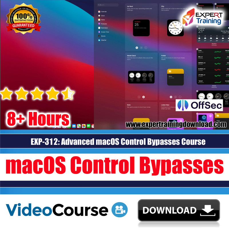 EXP-312: Advanced macOS Control Bypasses - Expert Training