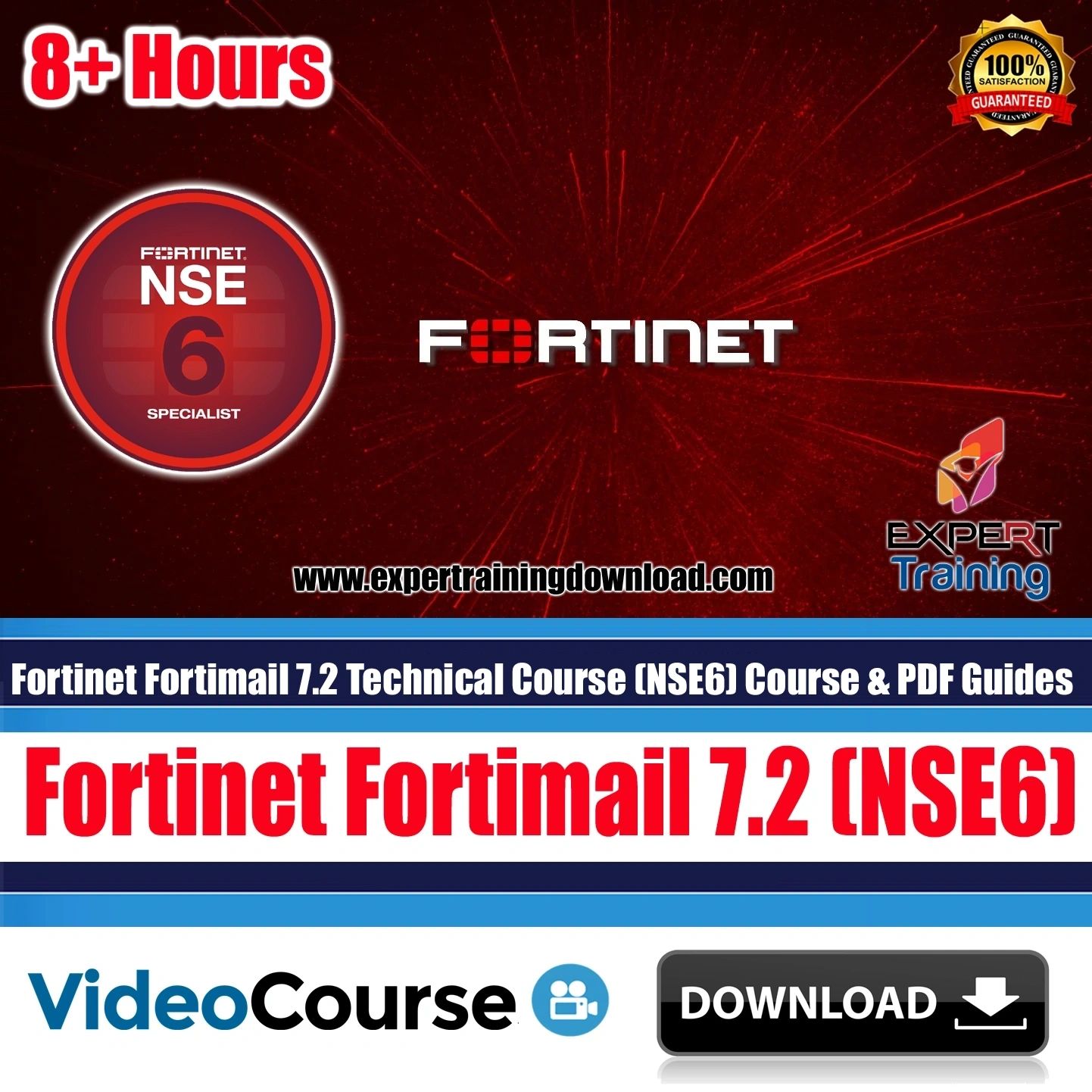 Fortinet Fortimail 7.2 Technical Course (NSE6) Course & PDF Guides - Expert Training