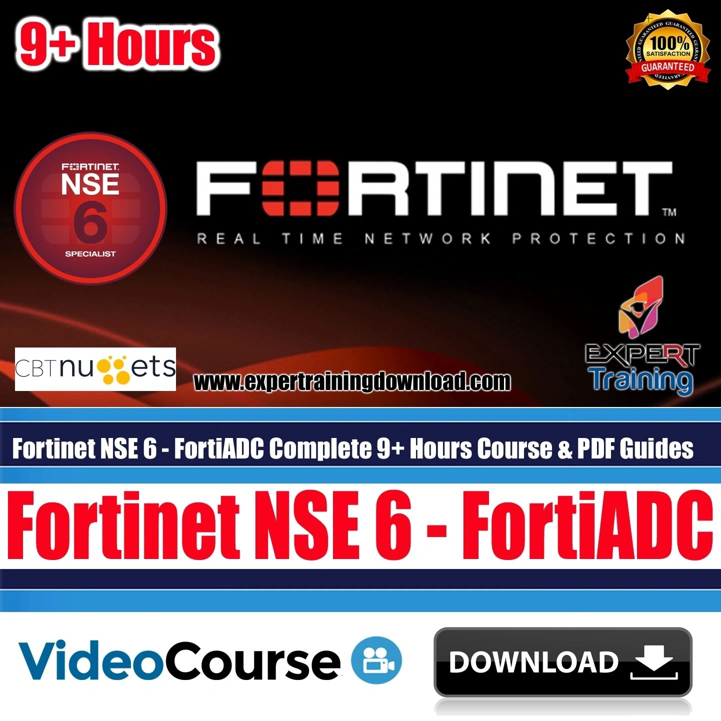 Fortinet NSE 6 - FortiADC Complete 9+ Hours Course & PDF Guides - Expert Training