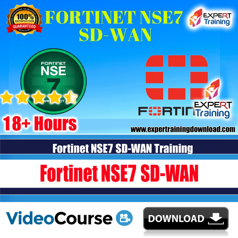 Fortinet NSE7 SD-WAN Training - Expert Training