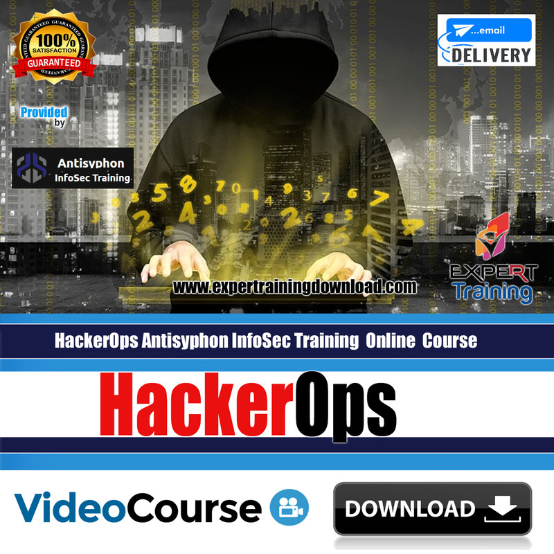 HackerOps-Antisyphon-Training - Expert Training