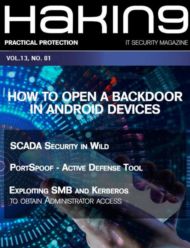 HAKIN9 - V13N01 How To Open A Backdoor in Android Devices - Expert Training