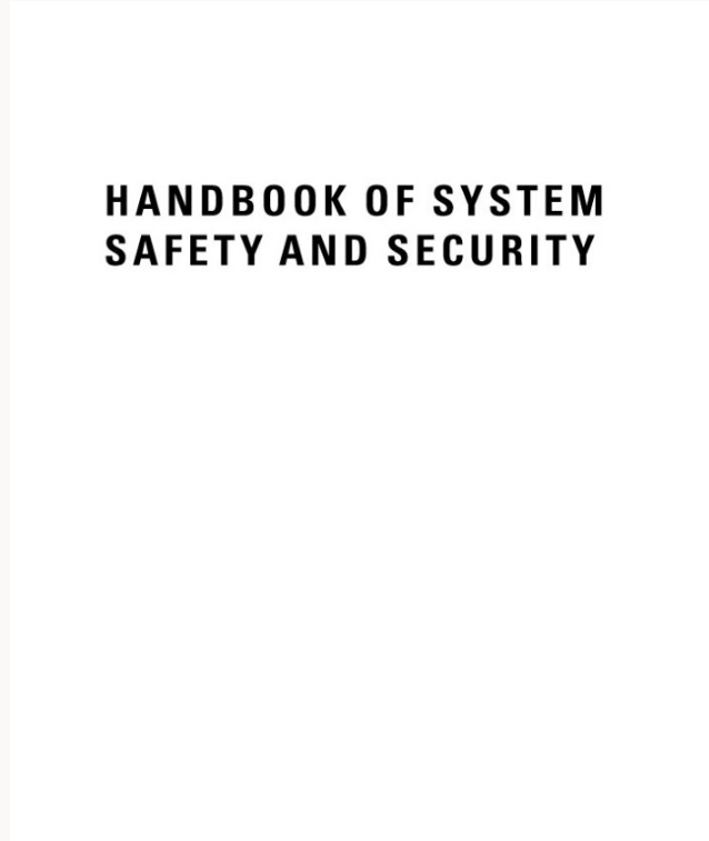 Handbook of System Safety and Security. Cyber Risk and Risk Management ...