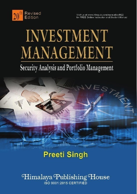INVESTMENT MANAGEMENT Security Analysis and Portfolio Management Guide ...