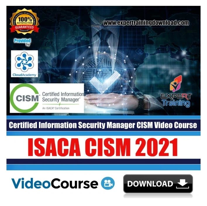 ISACA CISM Certified Information Security Manager Course & PDF Guides - Expert Training