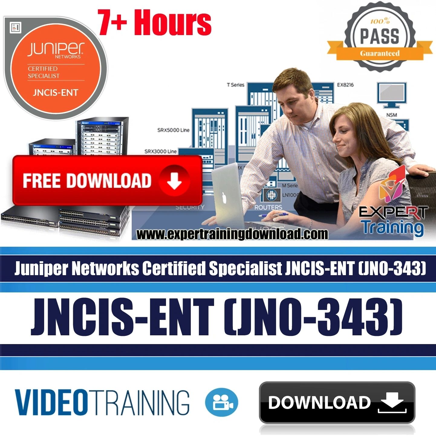 Juniper JNCIS-ENT JN0-343 Exam Prep Online Course - Expert Training