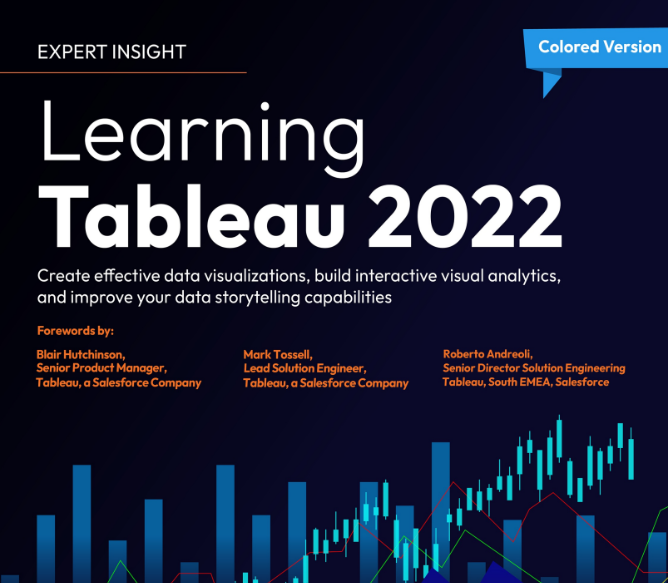 Learning Tableau 2022 Create Effective Data Visualizations - Expert Training