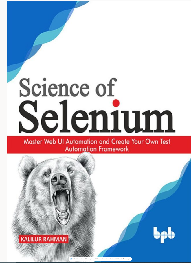 Master Web Ui Automation And Create Your Own Test Automation Frameworkpdf Expert Training