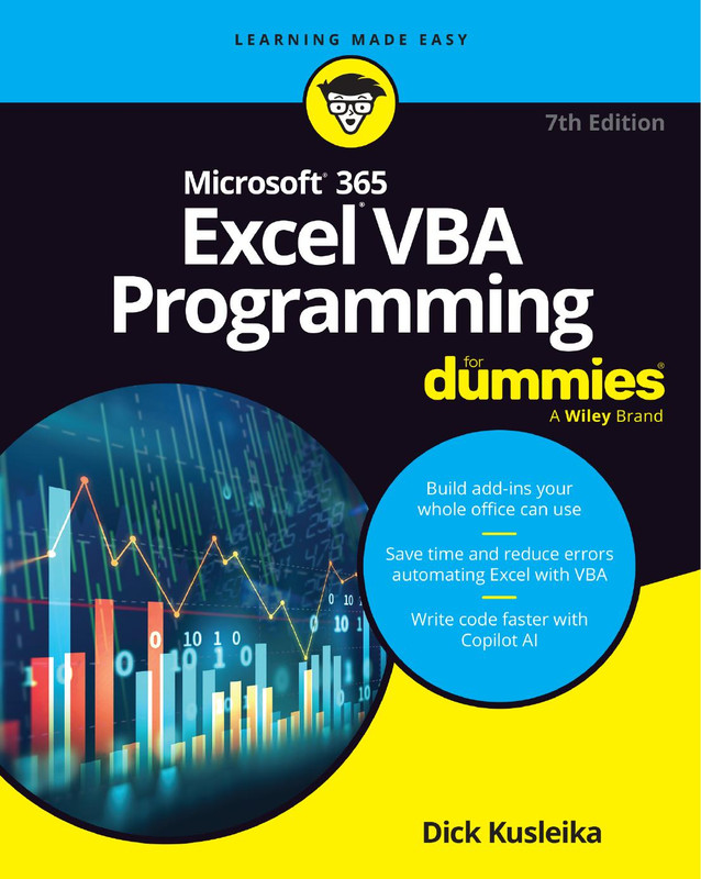 Microsoft® 365 Excel® Vba Programming For Dummies® 7th Edition Expert Training