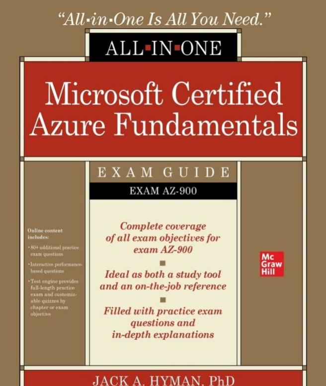 Microsoft Certified Azure Fundamentals All-in-One Exam Guide (Exam AZ ...