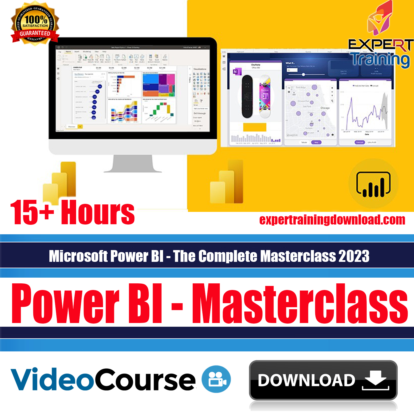 Microsoft Power BI - The Complete Masterclass 2023 - Expert Training