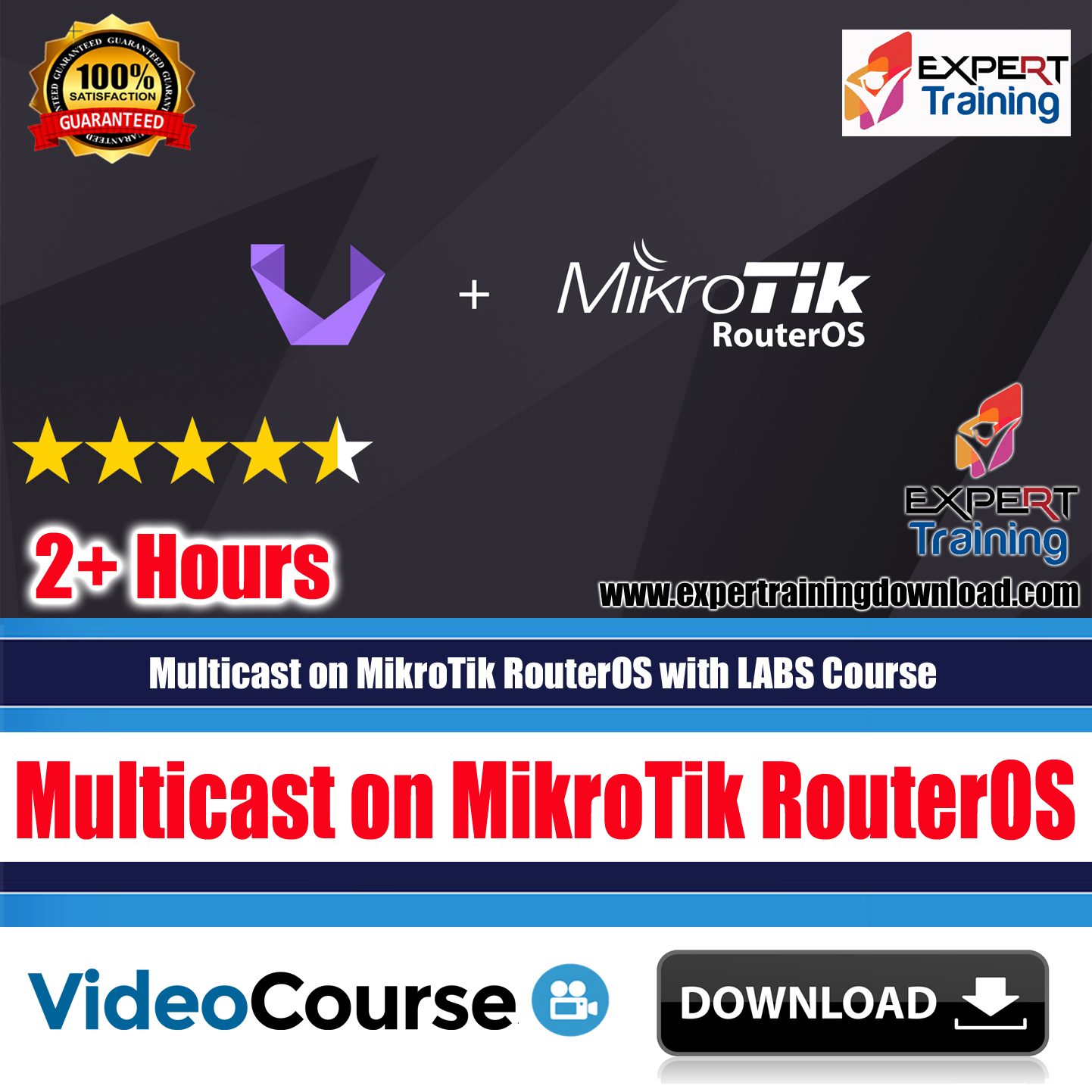 Multicast on MikroTik RouterOS with LABS Course - Expert Training
