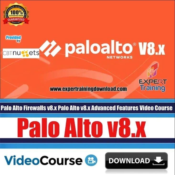 Palo Alto Networks 8.x Palo Alto Firewalls v8.x Course & PDF Guides - Expert Training