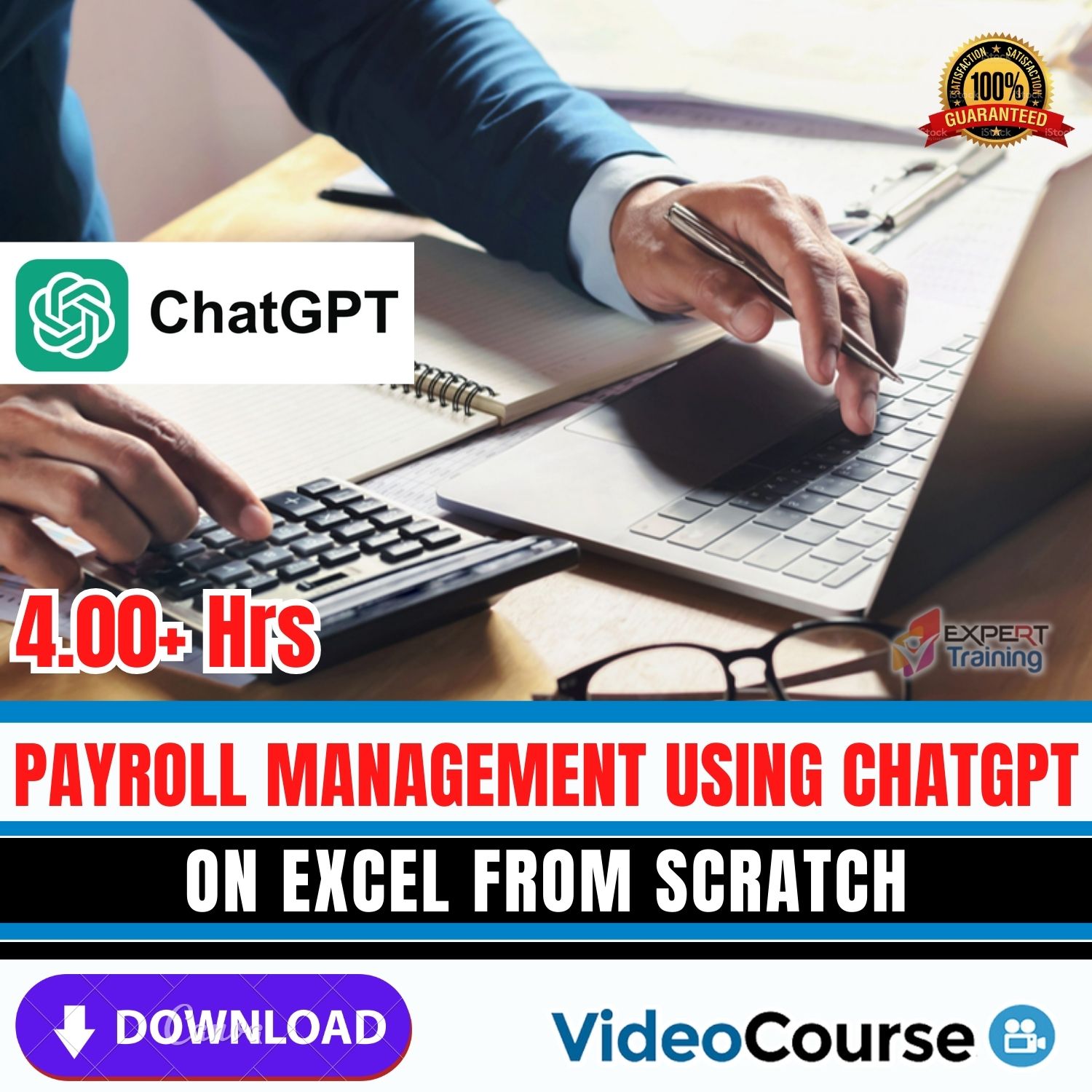 Payroll Management using ChatGPT on Excel from scratch - Expert Training