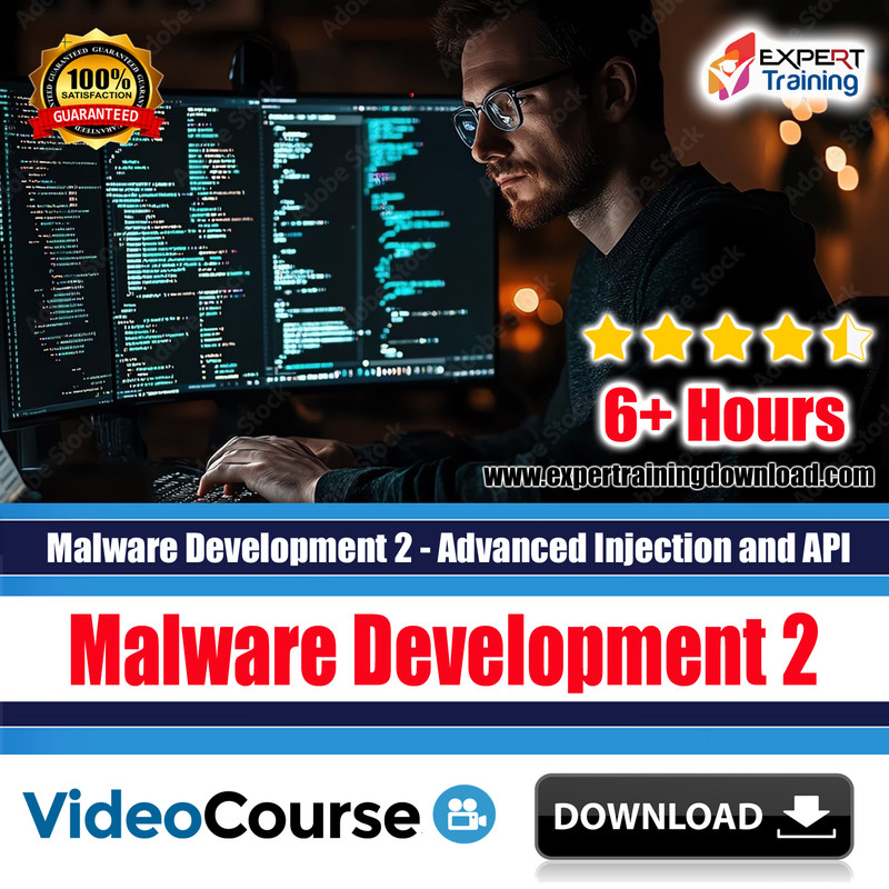 RED TEAM Operator Malware Development Pack of 5 Courses - Expert Training