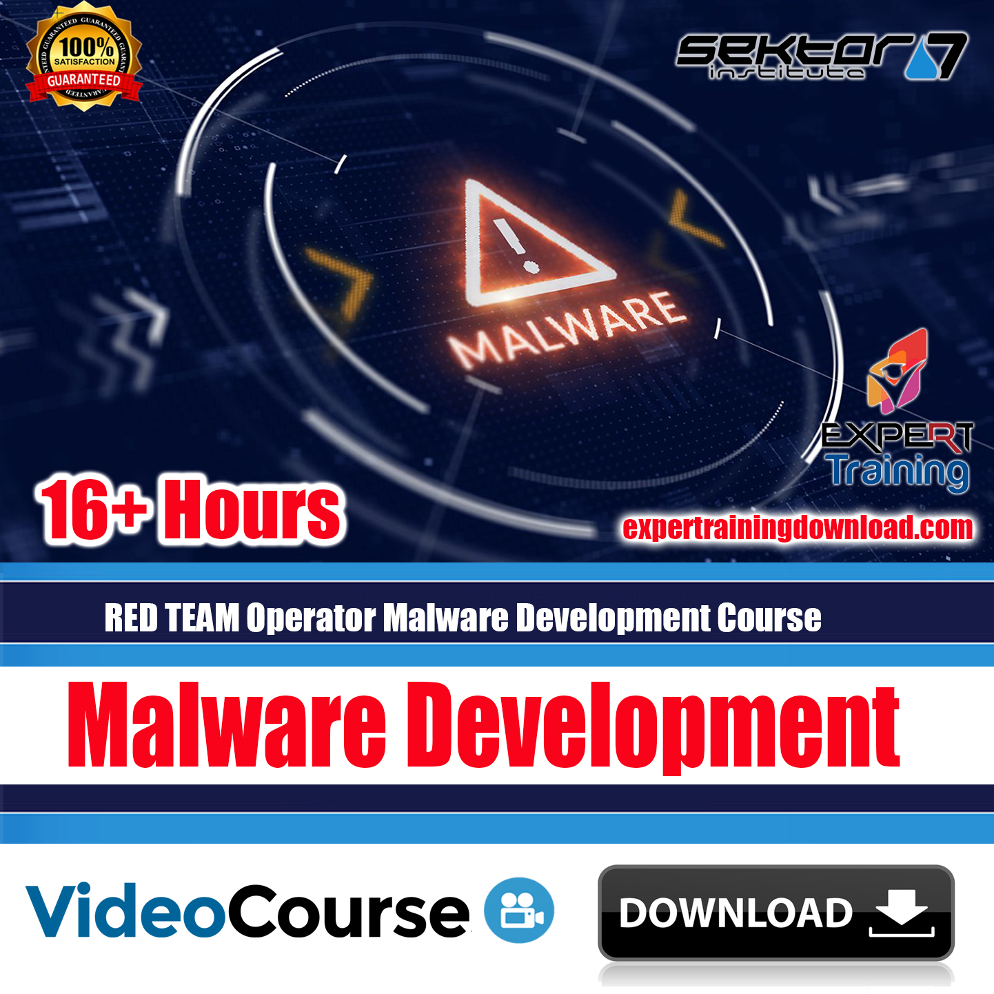 RED TEAM Operator Malware Development Pack of 5 Courses - Expert Training