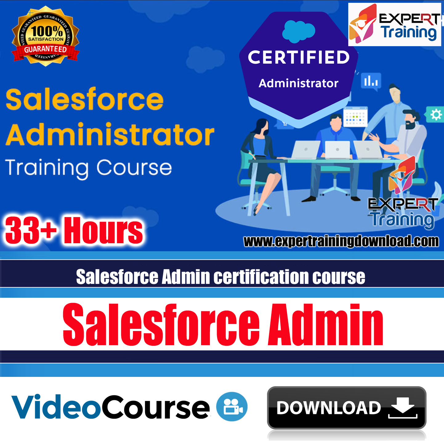 Salesforce Admin certification 33+ Hours course - Expert Training