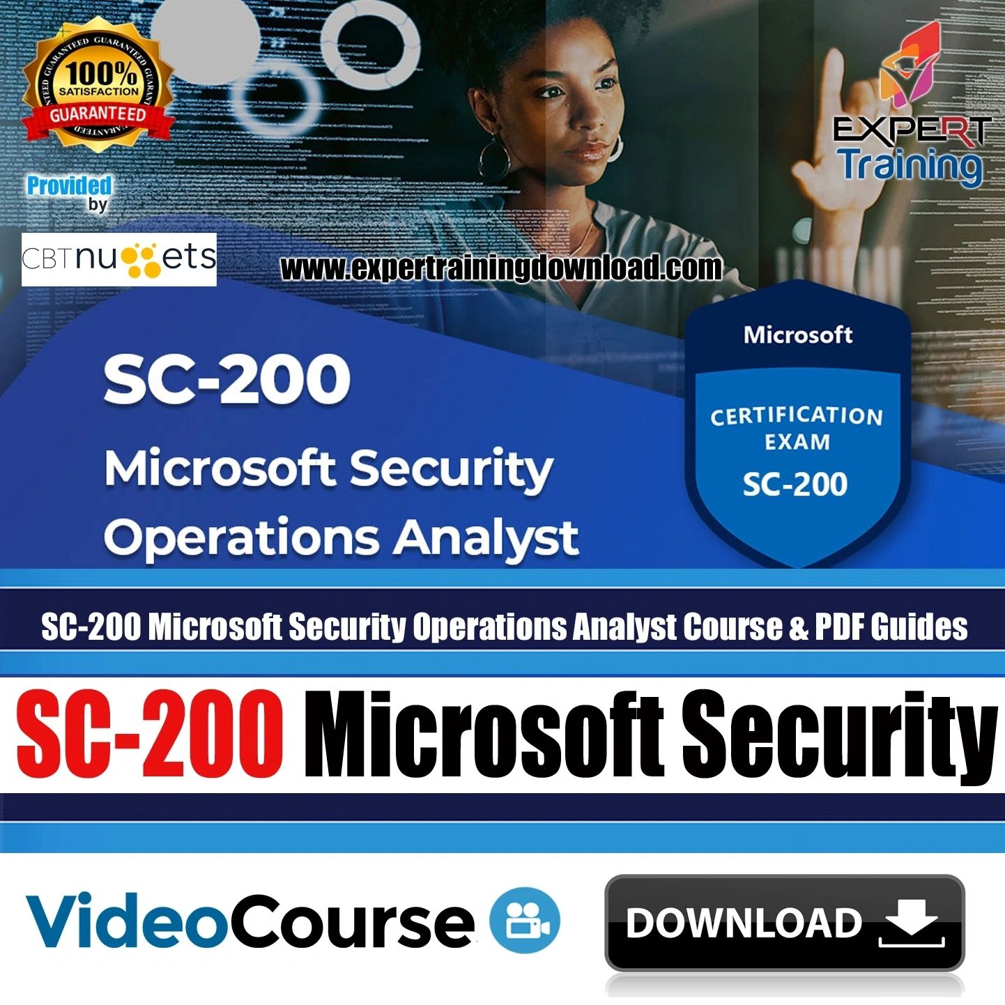 SC-200 Microsoft Security Operations Analyst Course & PDF Guides - Expert Training