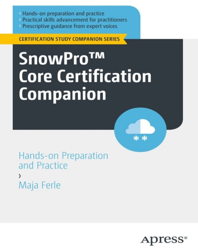 SnowPro Core Certification Companion.. - Expert Training