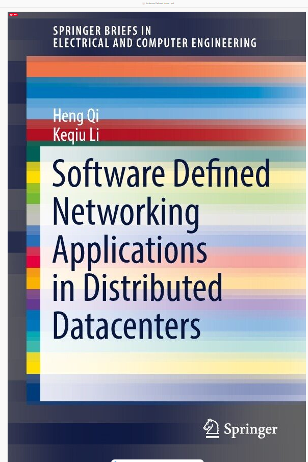 Software Defined Networking Applications In Distributed Datacenters 2986