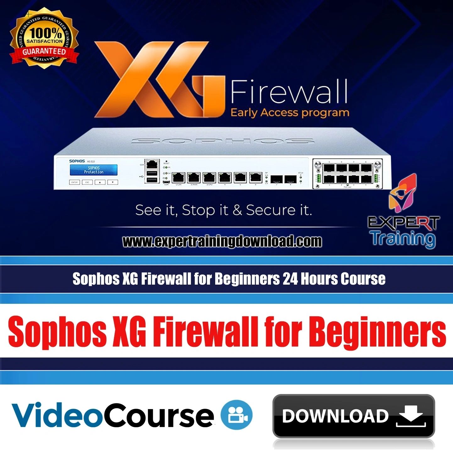 Sophos XG Firewall for Beginners 24 Hours - Expert Training
