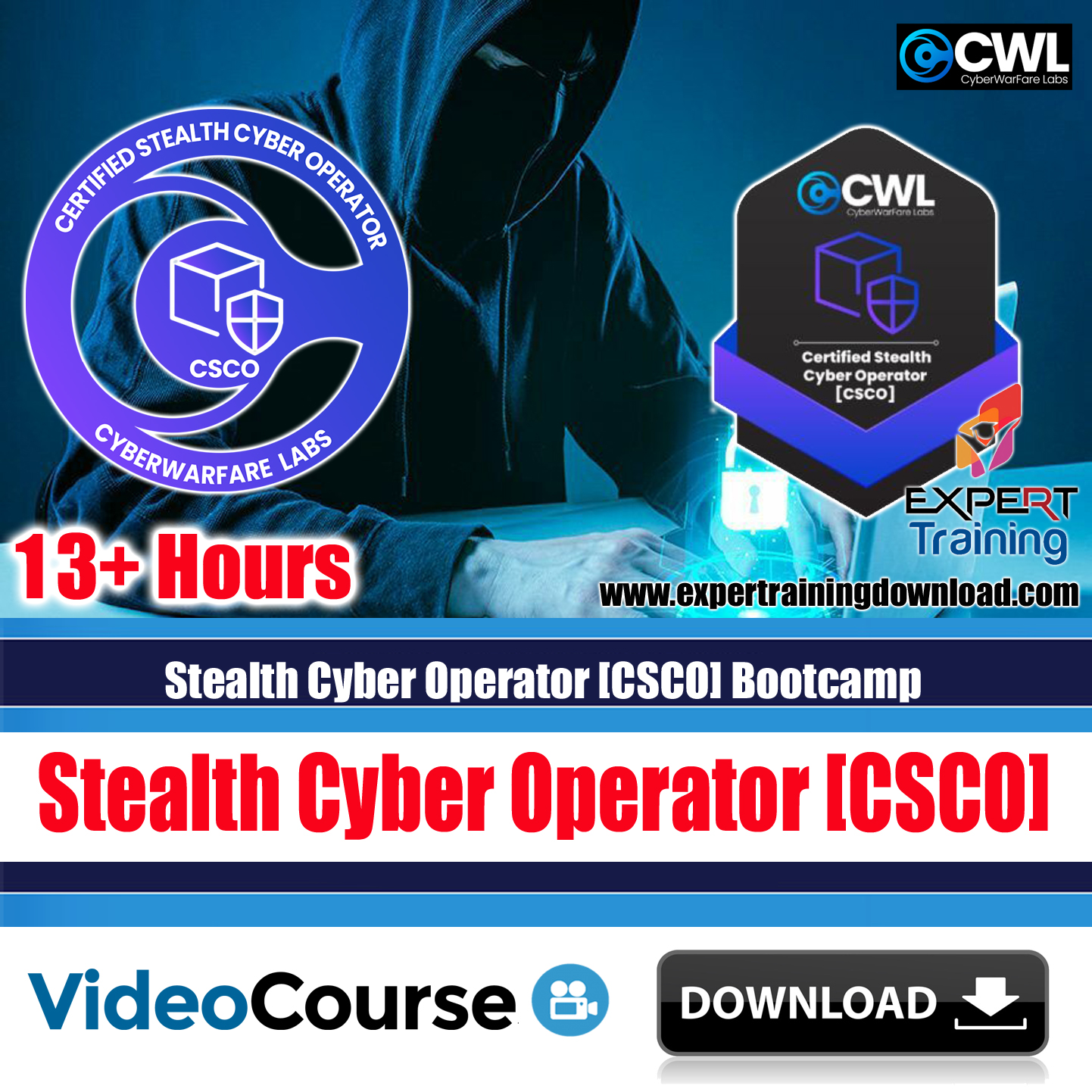 Stealth Cyber Operator [CSCO] Bootcamp 2023 - Expert Training