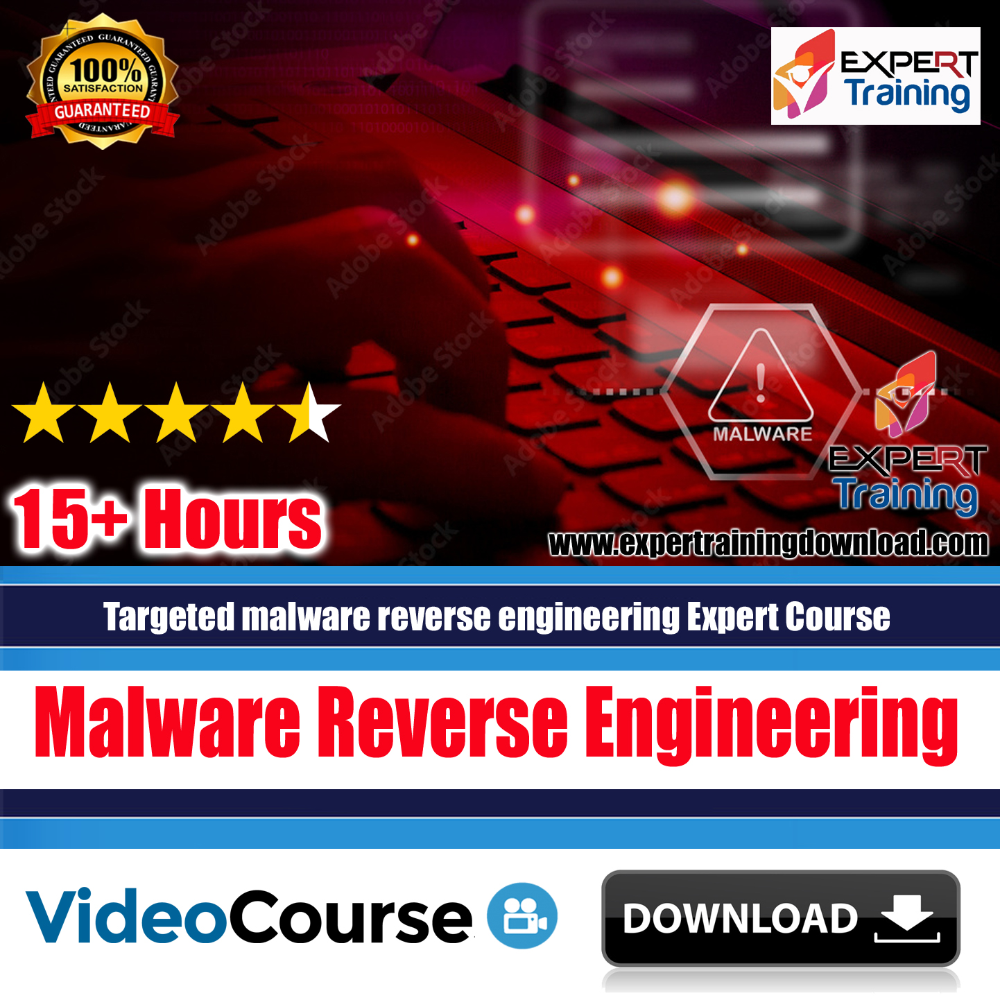 Targeted malware reverse engineering Expert Course - Expert Training