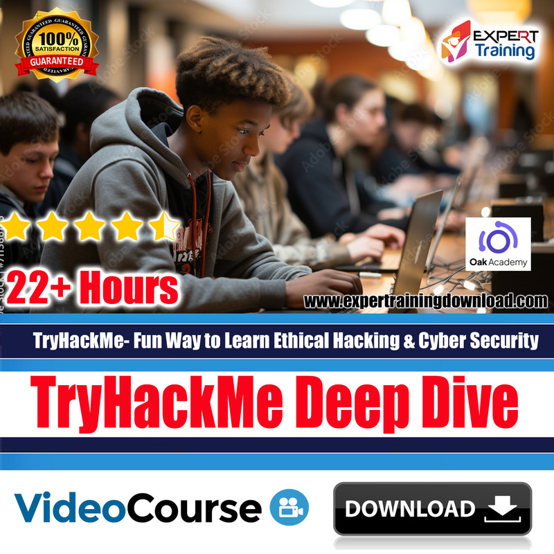 TryHackMe Deep Dive Complete Cybersecurity Bootcamp - Expert Training